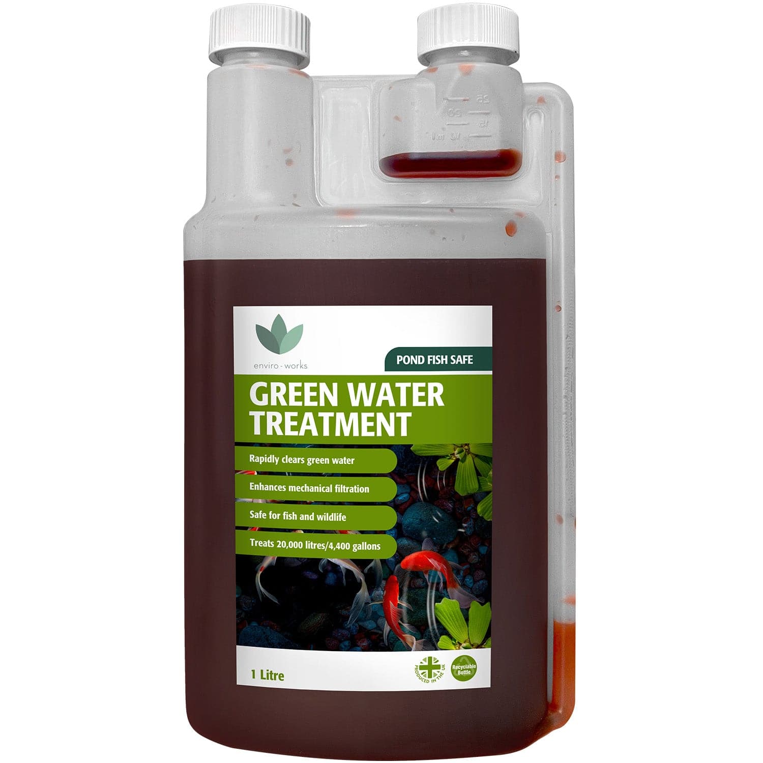Enviro-Works Green Water Treatment 1L | Home & Cleaning